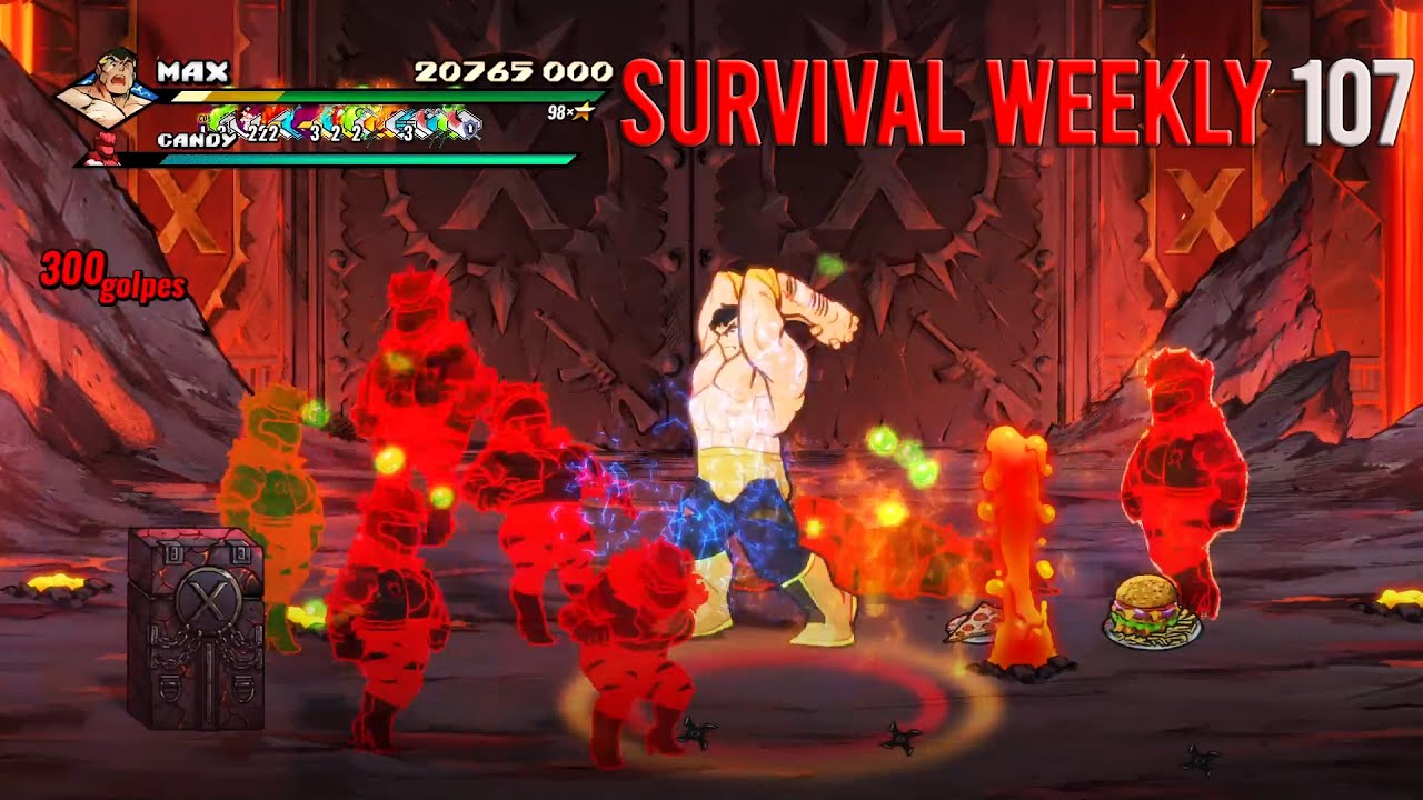 Streets Of Rage 4 - Max SOR4 Survival Weekly 107 V8 (Level 91) - YouTube