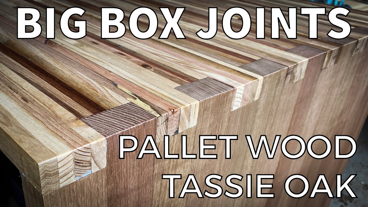BIG BOX Joints and the slab glue ups - YouTube
