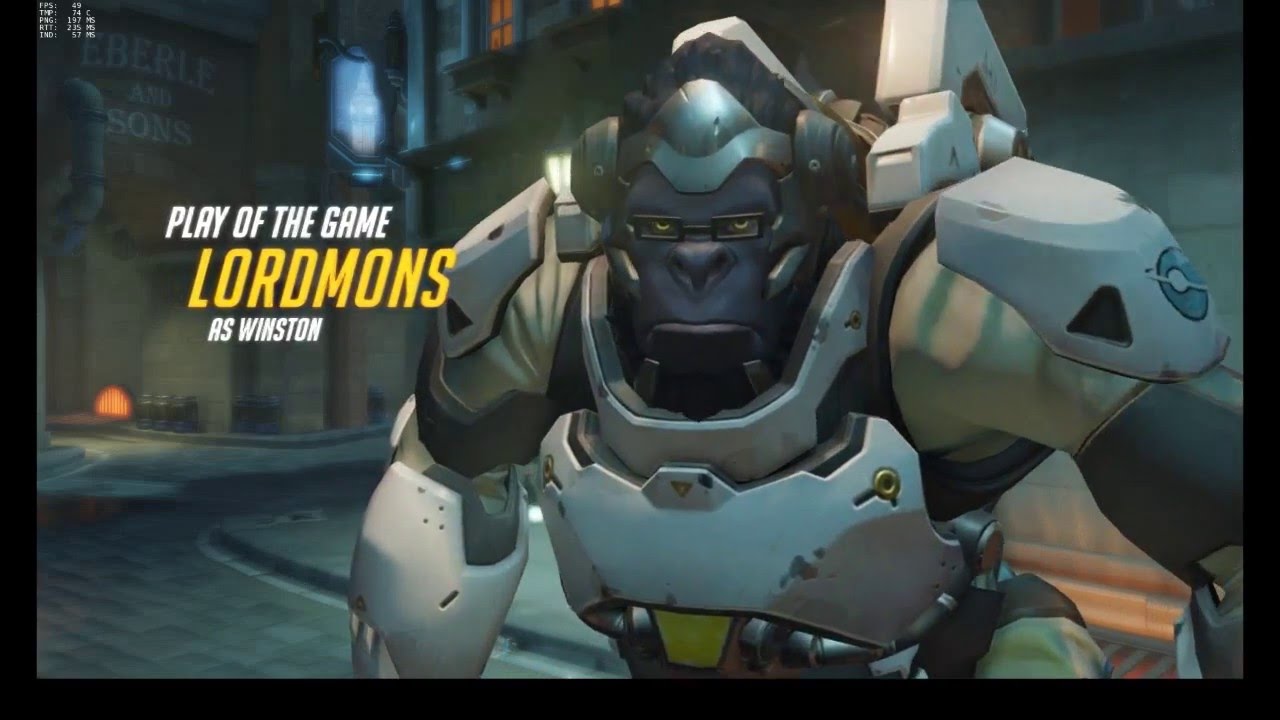 Overwatch - Winston: Play of The Game - YouTube