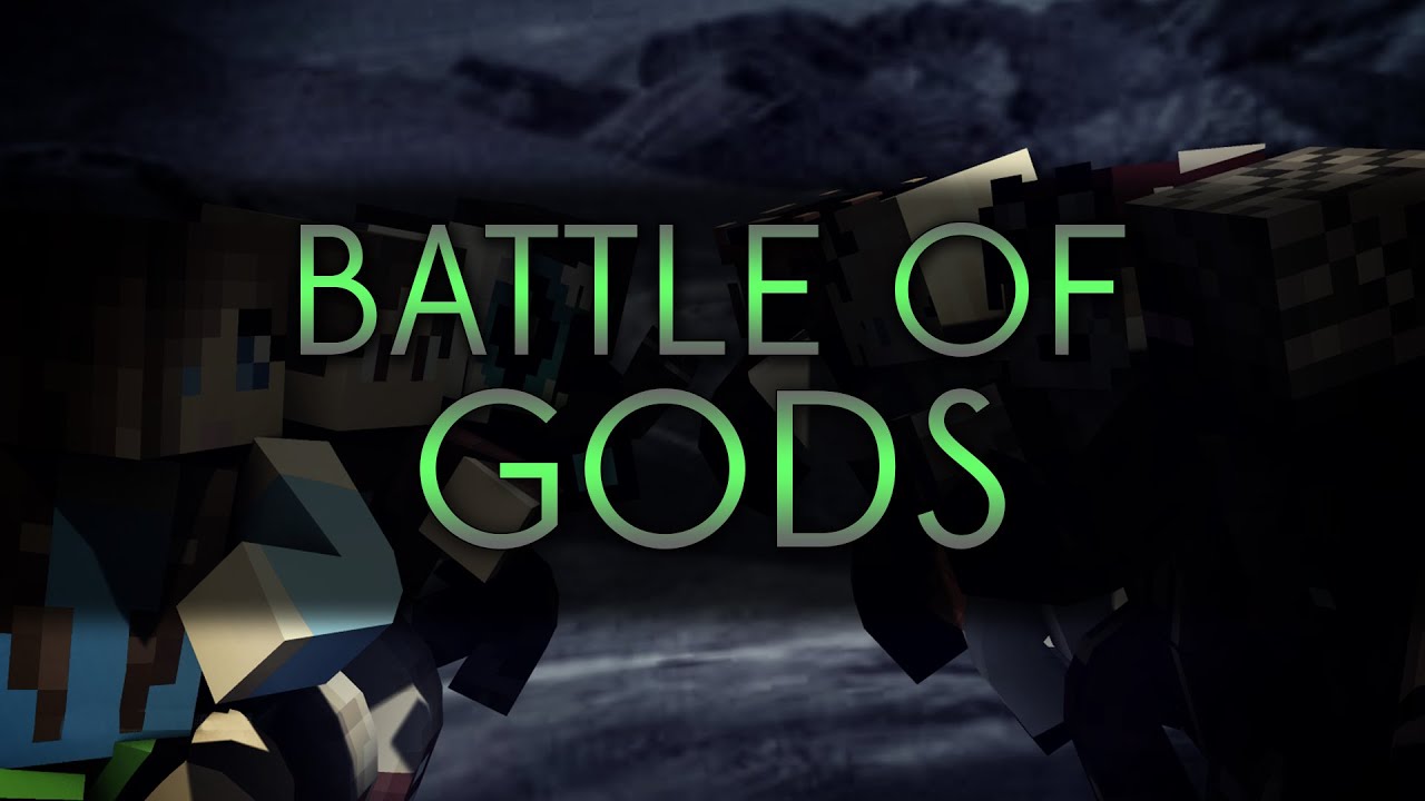 Battle of Gods with only one command block | Vanilla Minecraft - YouTube