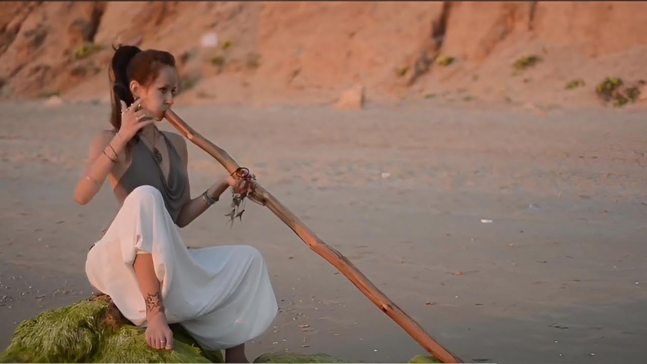 42 The Beautiful Didgeridoo Player - Stamasuri - TRANCE - HD - YouTube