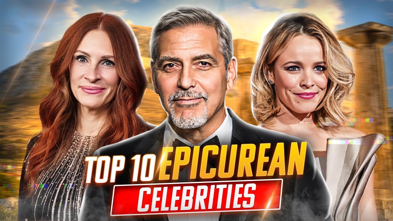 Who Are the Top Celebrity Epicureans? Find Out Now! - YouTube