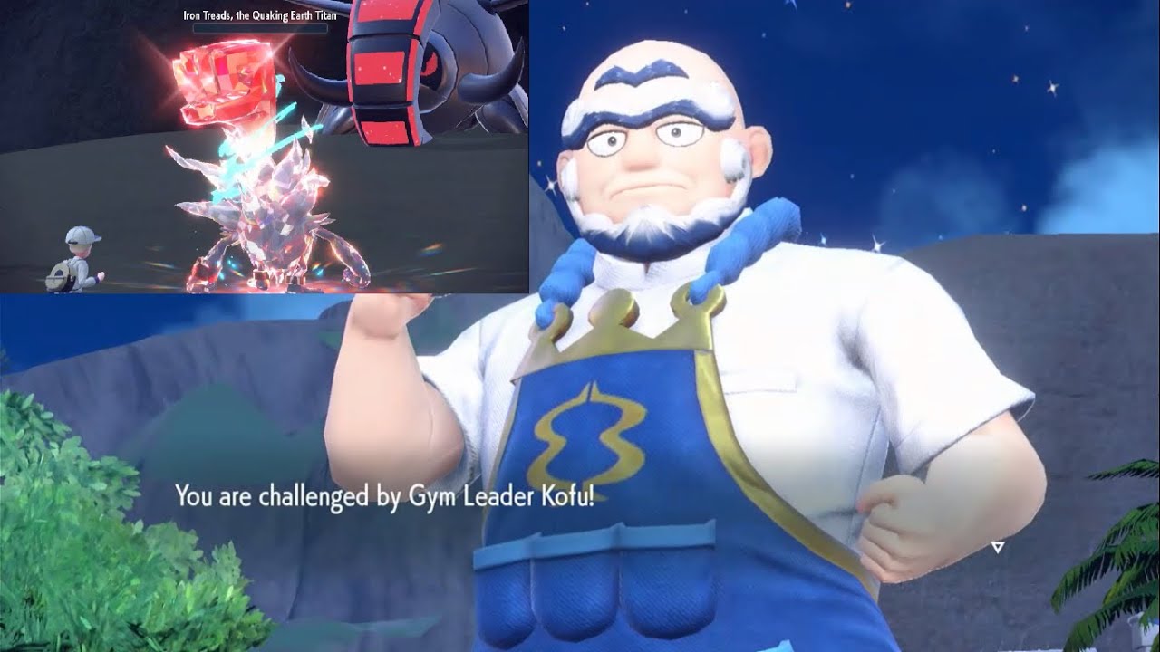 Botak Tapi Bukan Saitama Gym Leader Water! Lawan Iron Thread Titan ...