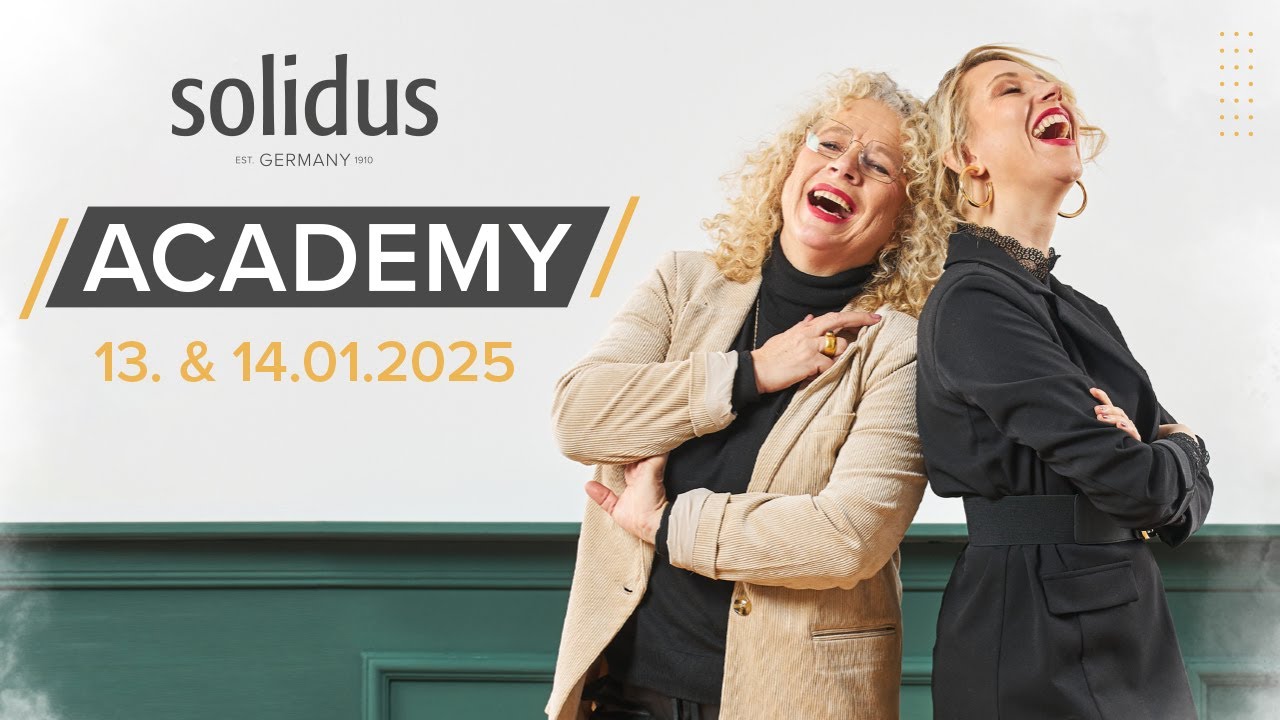 Solidus Academy 2025 - Jetzt dabei sein! - YouTube