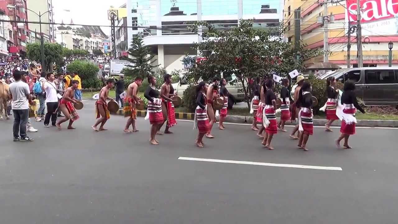 Very Good Footage of Igorot Teens Dancing to Gongs - Baguio City ...