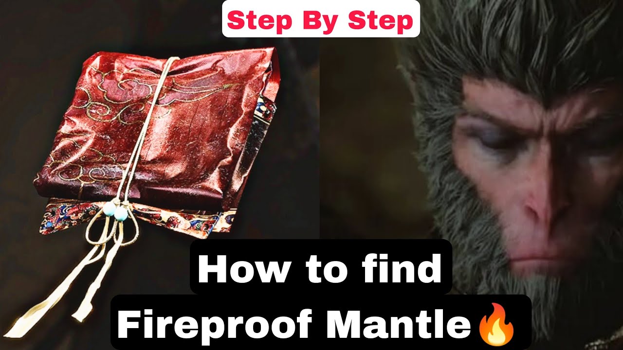 How to find Fireproof Mantle in Black Myth Wukong :Guide 🔥# ...