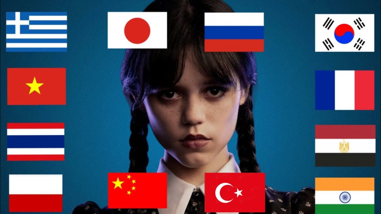 Wednesday in different languages - YouTube
