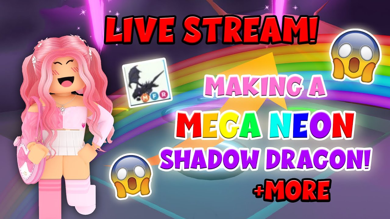 [ LIVE STREAM! ] MAKING A MEGA NEON SHADOW DRAGON + MORE! JOIN US! 🤩🤯 ...