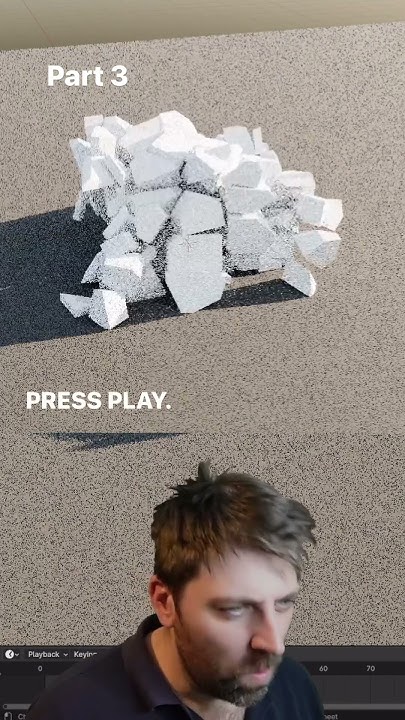 Part 3 of using Cell Fracture to smash things in Blender - Quicktip 018 ...