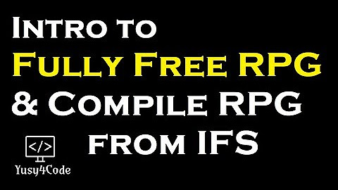 RPGLE Fully Free Form Tutorial - YouTube