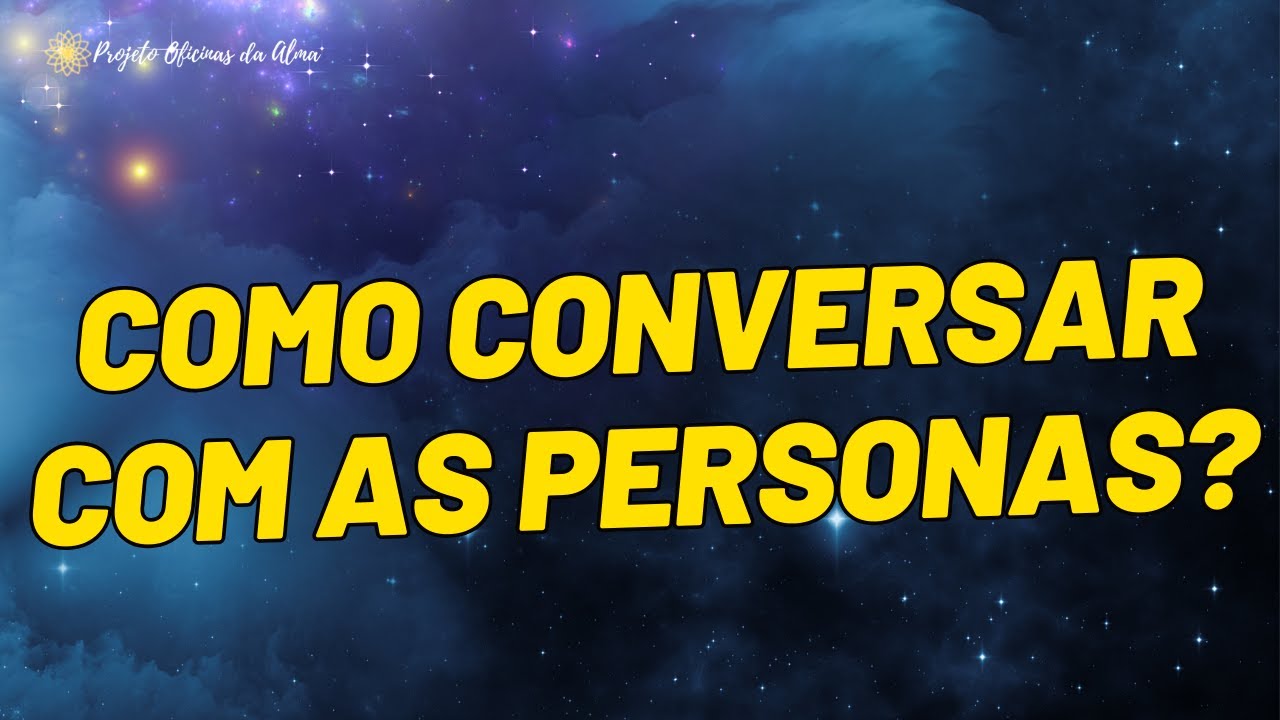 Como conversar com personas? - YouTube