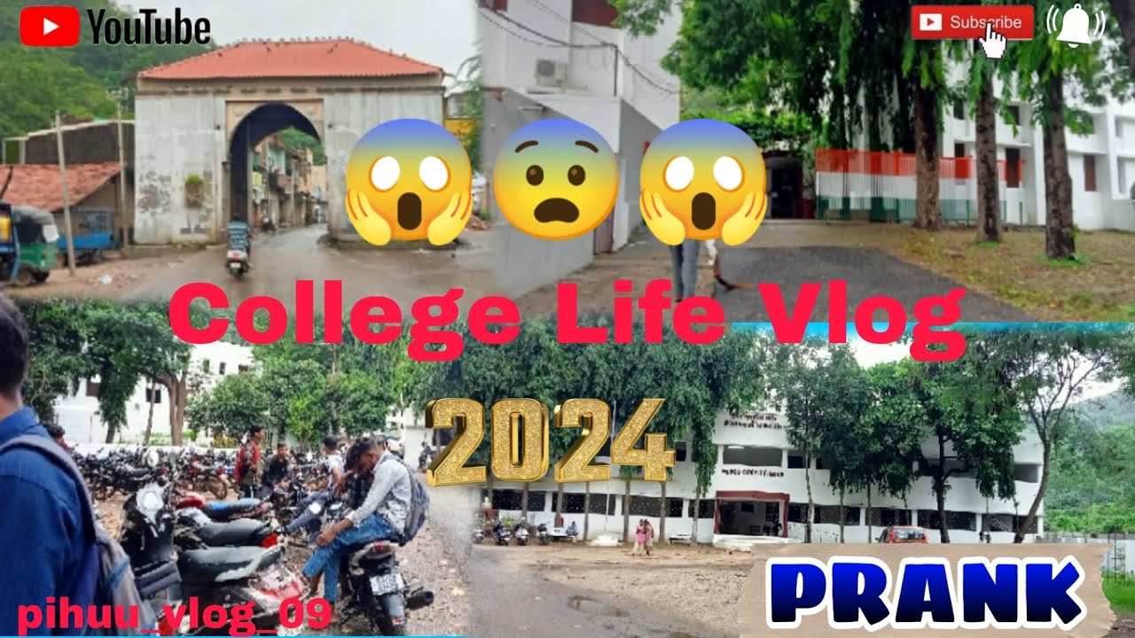 College Life Vlog // College Prank vlog 2024 // New Gujarati vlogs // # ...