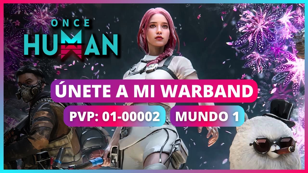 ÚNETE. SERVER EU PVP01-00002 MUNDO 1. HIVE: DIVAGADORES | ONCE HUMAN ...