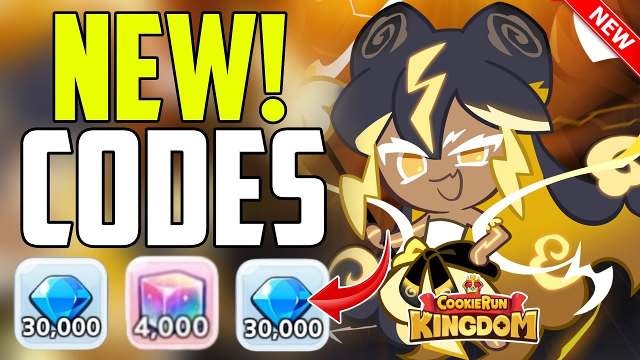 COOKIE RUN KINGDOM COUPON CODES 2024 - COOKIE RUN KINGDOM CODES - YouTube