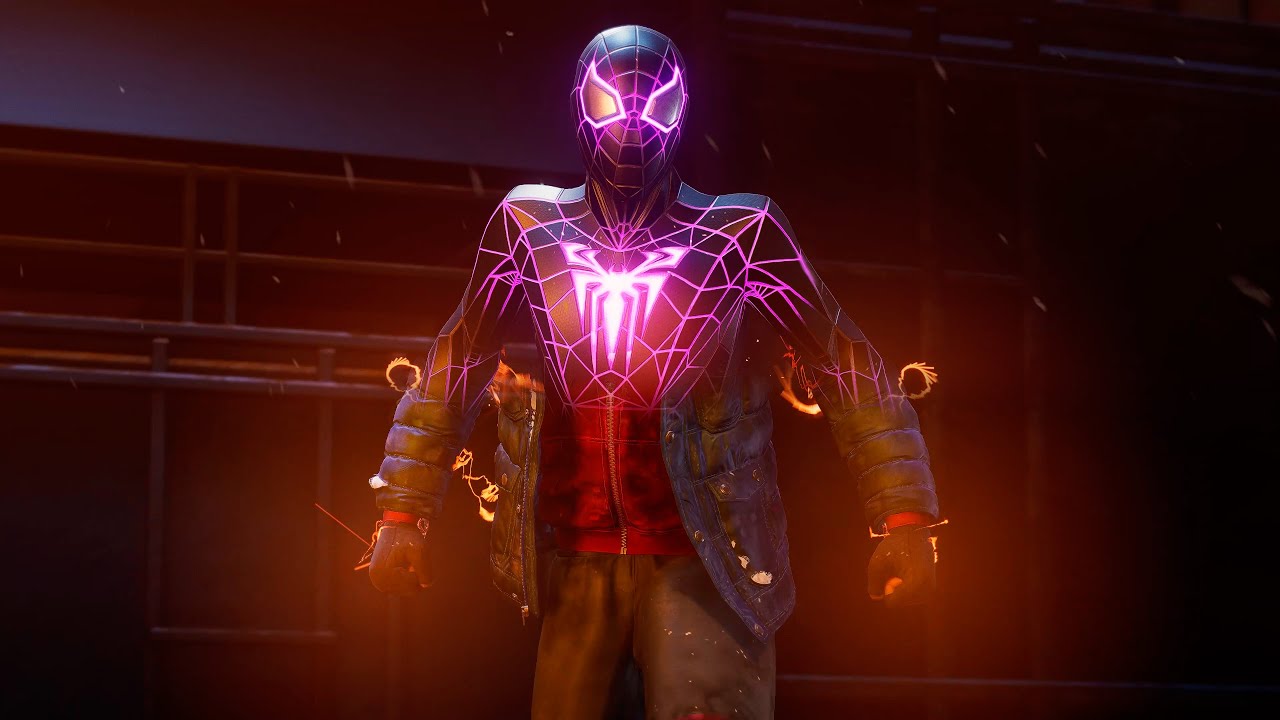 New Miles Morales Nano Tech Transformation Suit Mod Scenes - YouTube