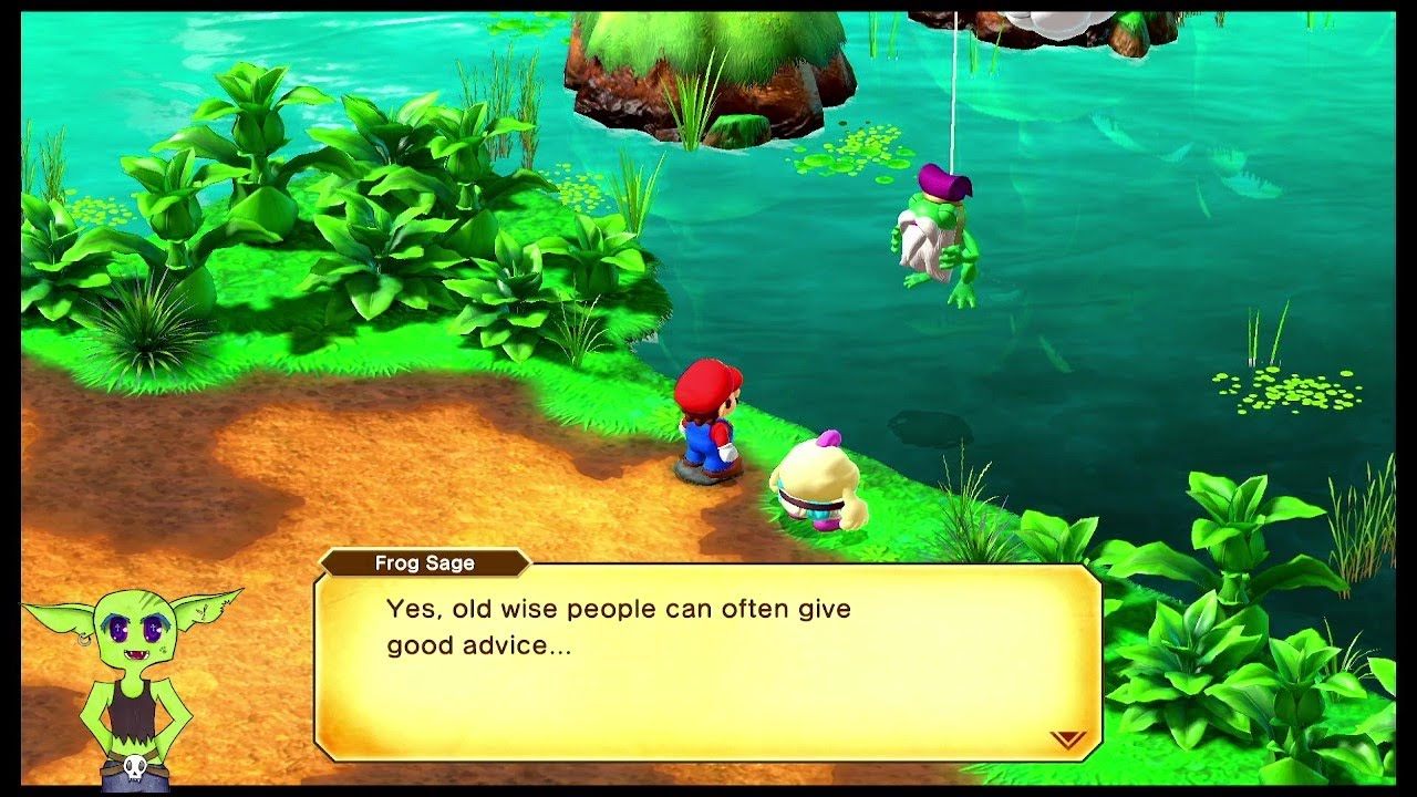 Super Mario Legend of the Seven Stars (RPG) Episode 6 The Wisest Frog ...