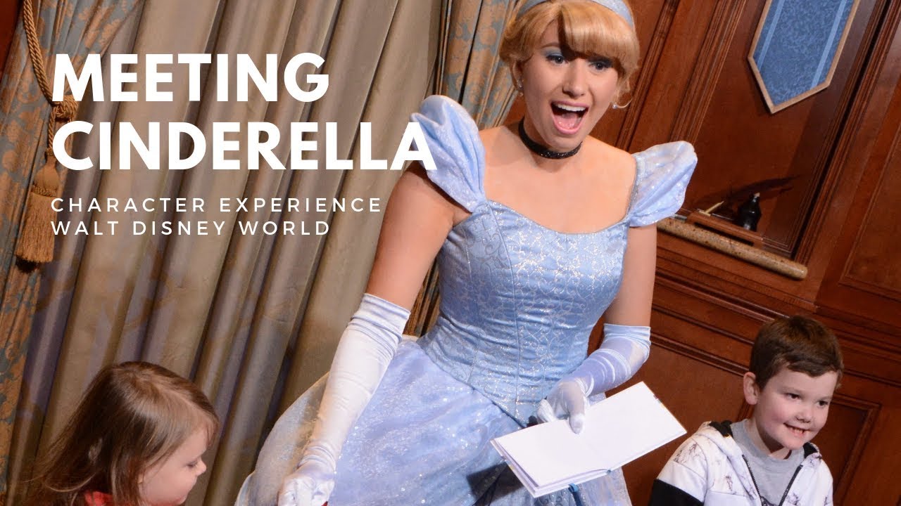 Cinderella At Disney World