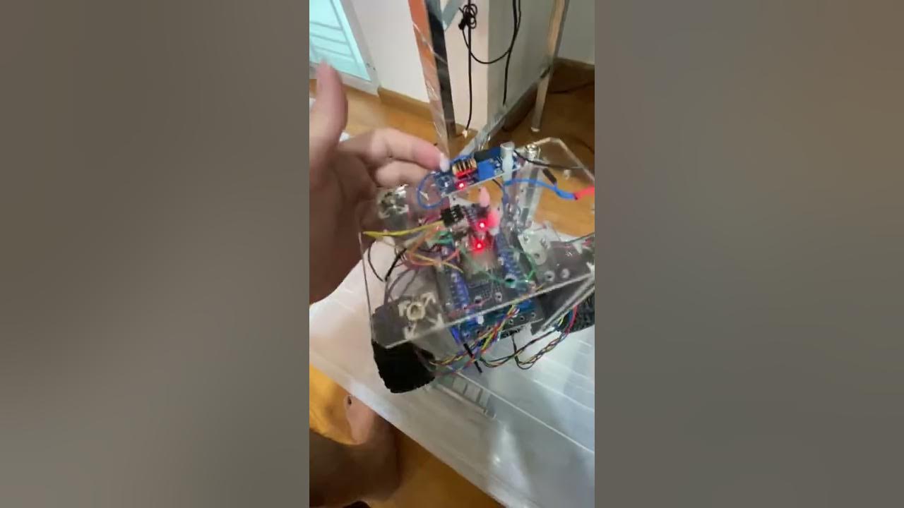 Balance Robot and Modbus TCP/IP with esp32 - YouTube