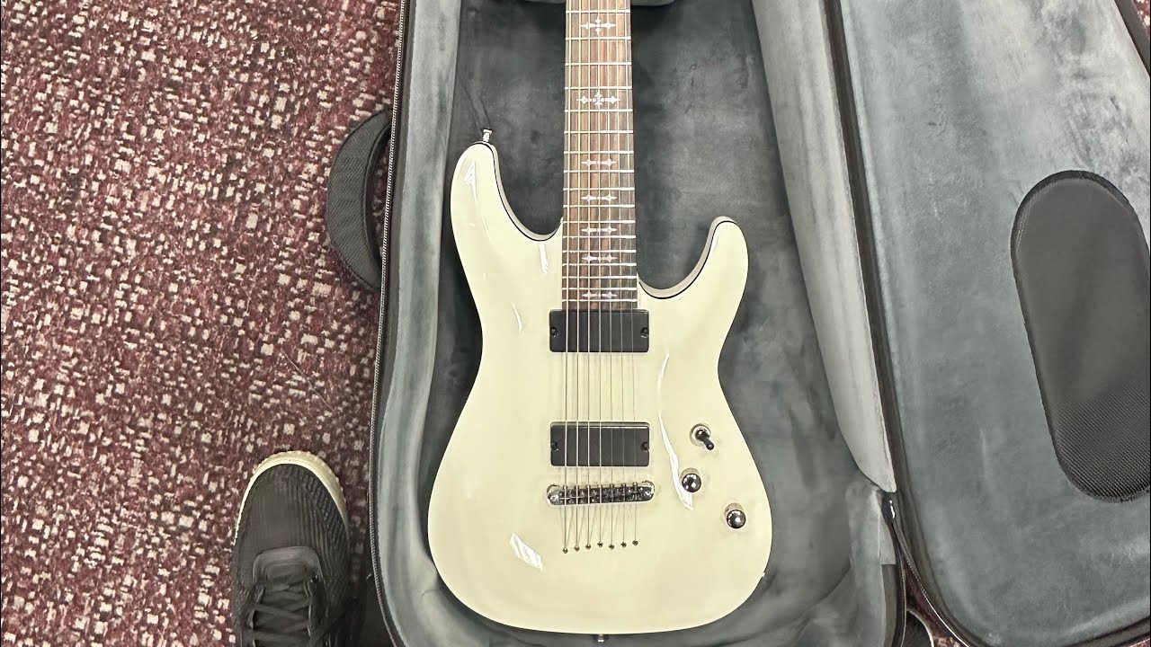 New Axe!: Schecter Demon 7. - YouTube