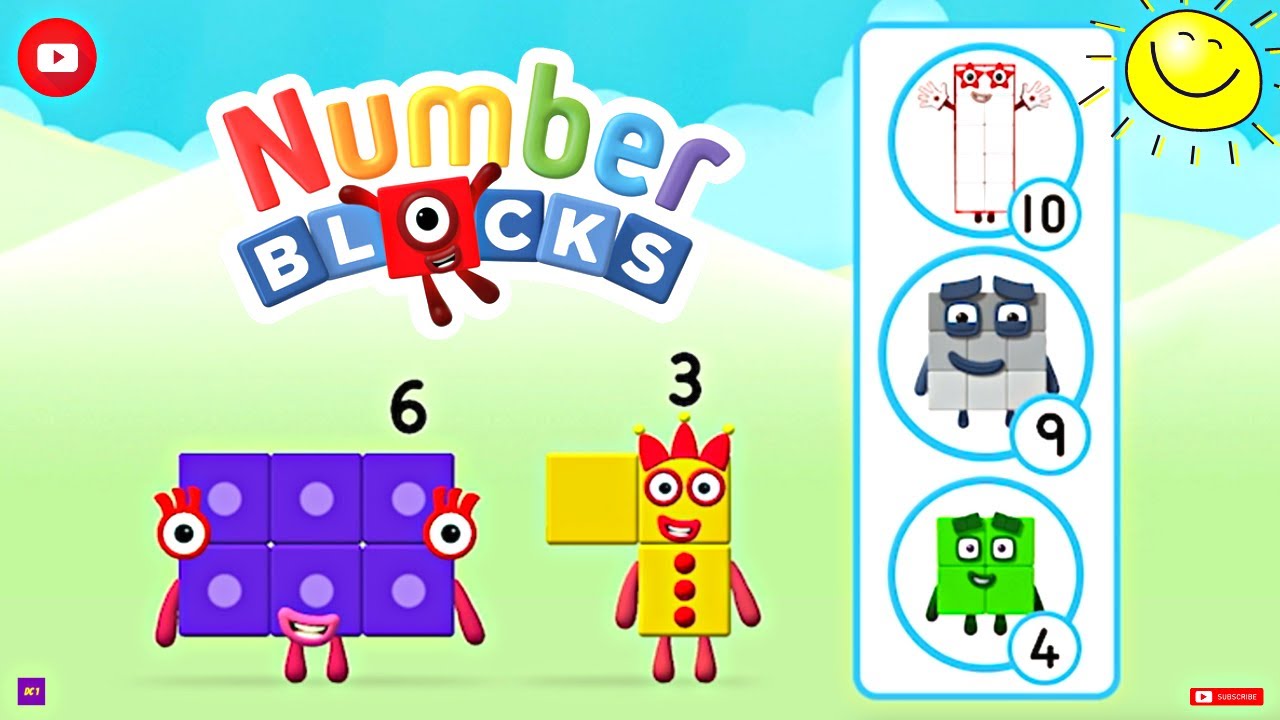 Numberblocks 9 Takes on Math Challenges - Can You Solve Them Too | Let ...