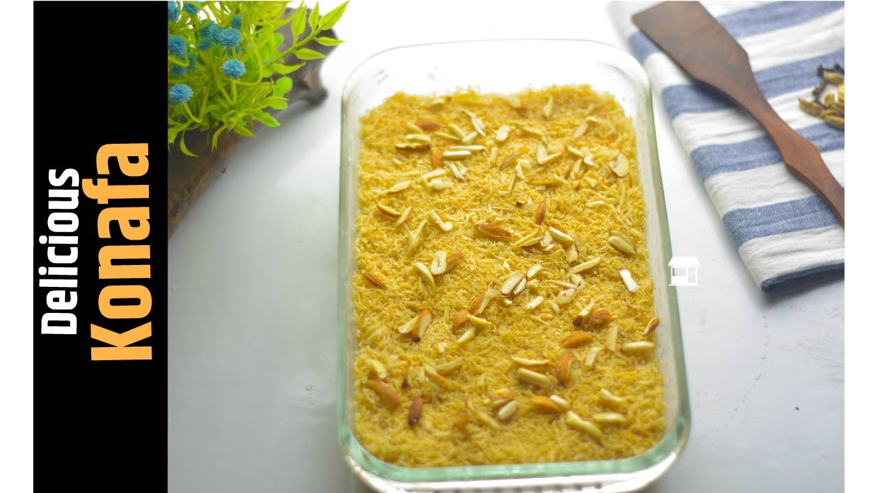 Easy Delicious Konafa Recipe | মজাদার কুনাফা রেসিপি - YouTube