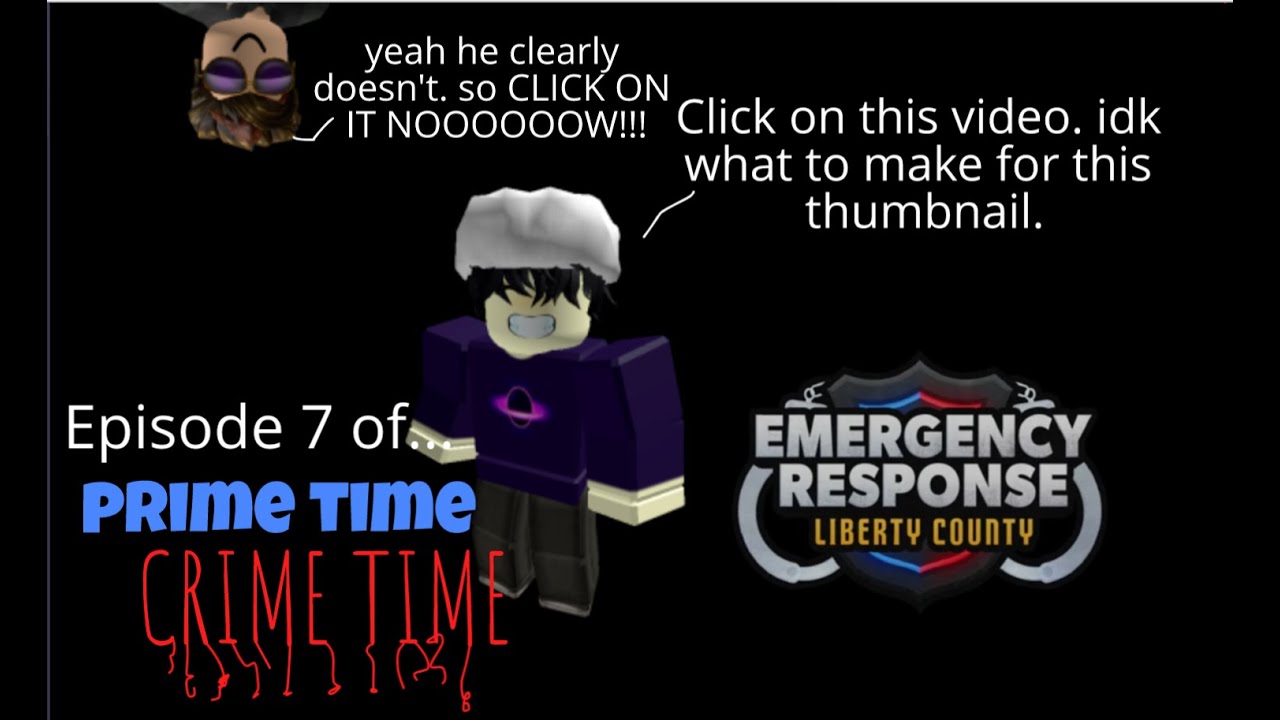 Prime Time Crime Time Episode 7 ERLC Roblox - YouTube