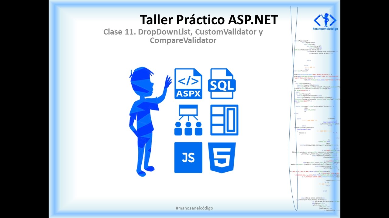 Clase 11 Taller Práctico ASP.NET. DropDownList, CustomValidator y ...