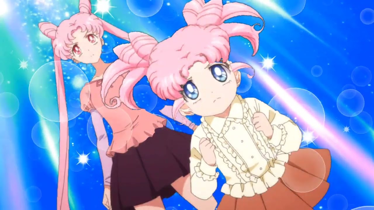 Chibiusa and Kousagi ready for action - YouTube