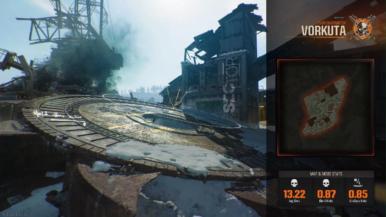 Call of Duty TDM Vorkuta map - YouTube