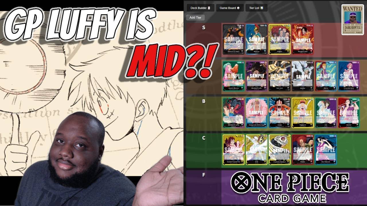 Is GP Luffy actually the best deck next format? | EB02 Tierlist - YouTube