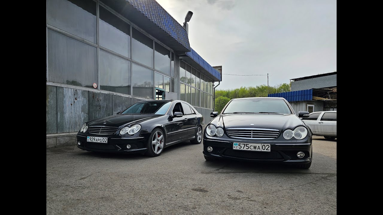 Mercedes C55 AMG (V8 Supercharged) - YouTube