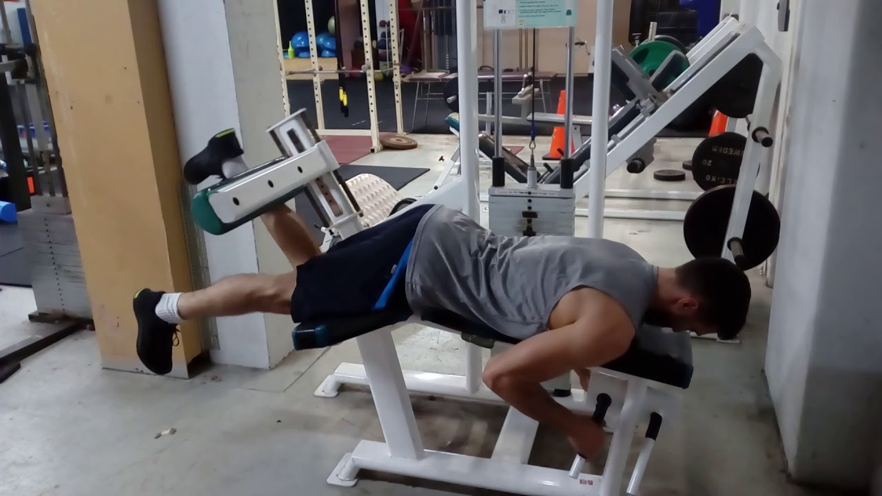 Single Leg Eccentric Hamstring Curl | Strength & Conditioning Exercise ...