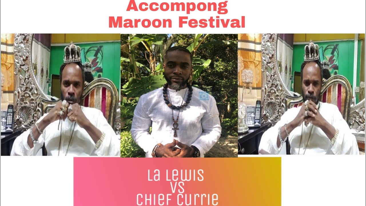 Maroon Chief La Lewis||#Maroon#Accompong#Festival - YouTube