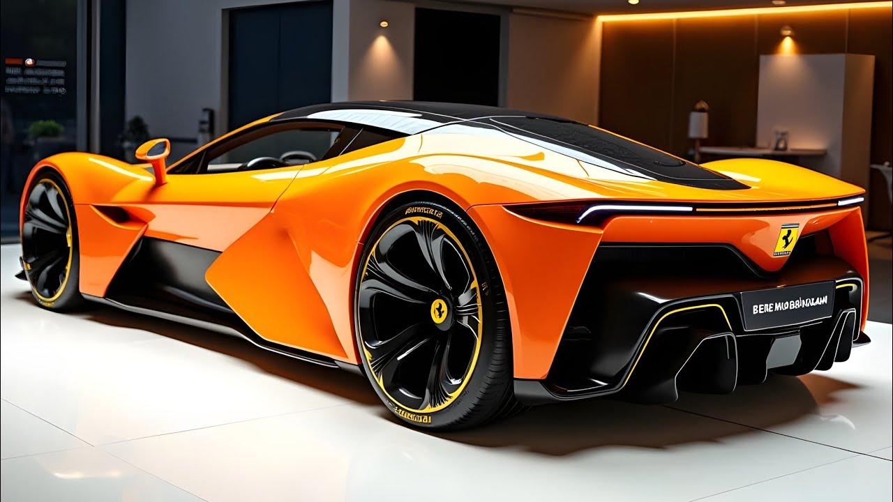 2026 Ferrari X Hypercar REVEALED in Jaw-Dropping Orange! - YouTube