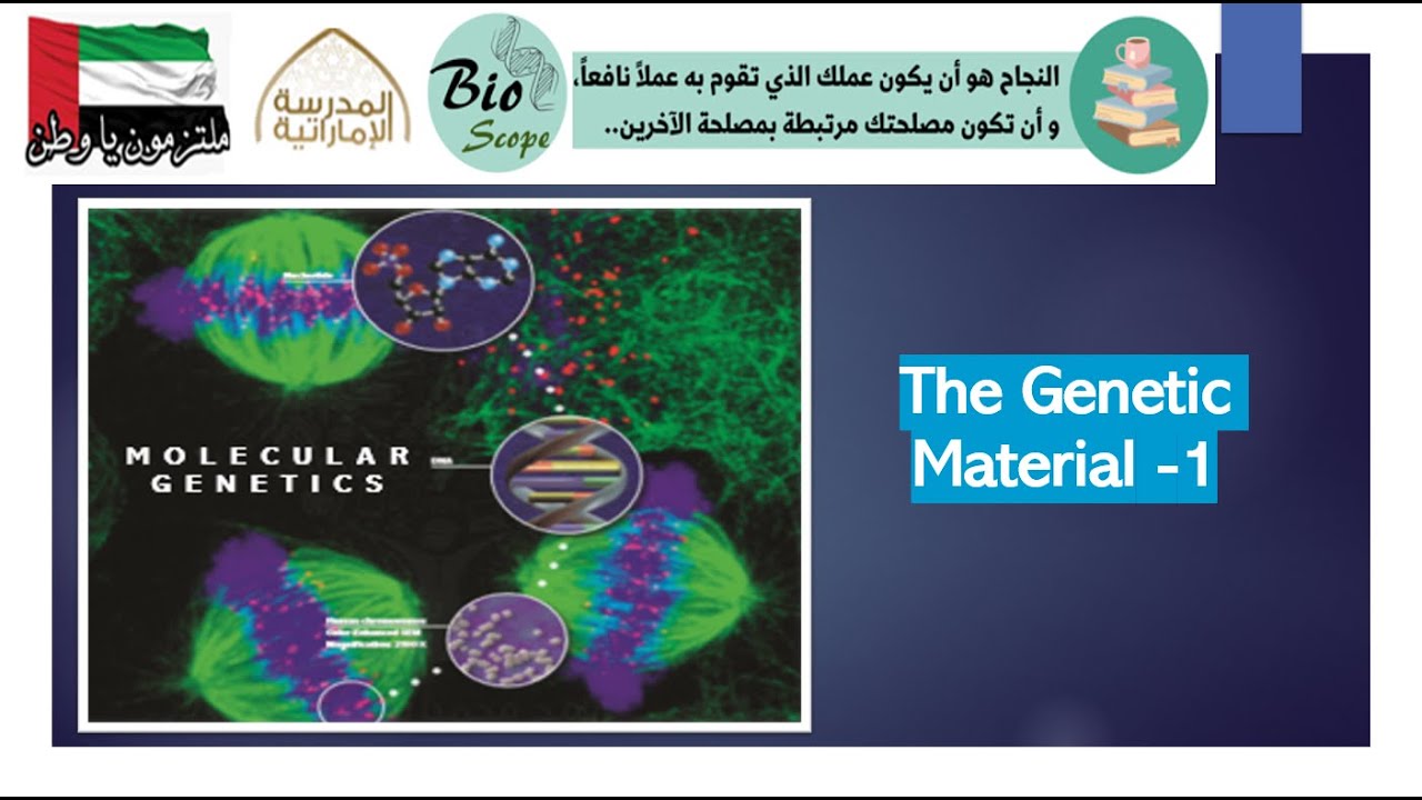 The Genetic Material - Part 1 - YouTube