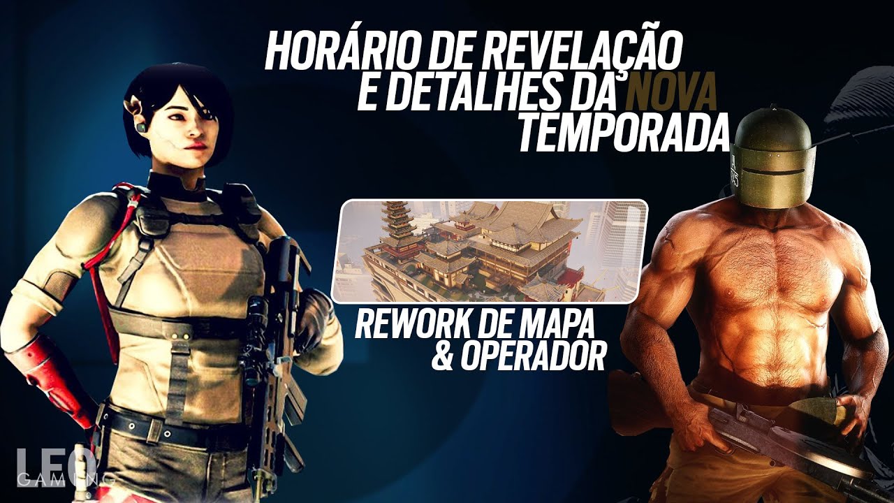 HORÁRIO DA NOVA DLC: ANÚNCIO DO NOVO OPERADOR + REWORK DE MAPA E ...