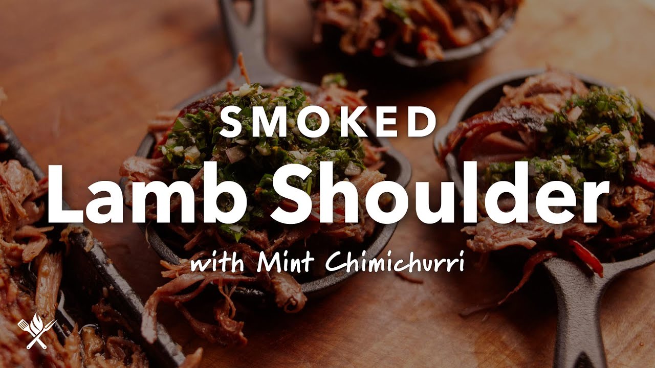Perfect Lamb Shoulder Recipe with Fresh Mint Chimichurri | Overnight ...