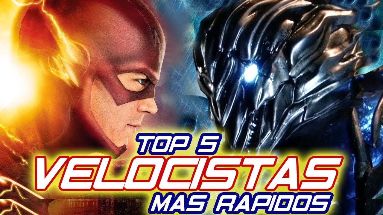 TOP 5 - Los VELOCISTAS Más Rapidos de The Flash (Serie) - YouTube