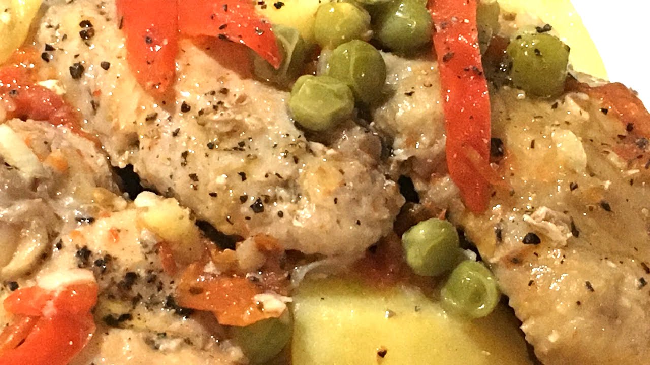 CHICKEN GUISANTES (millenial style) - YouTube