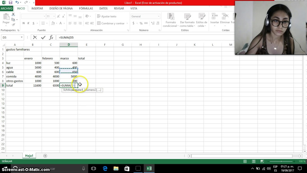 video de exel - YouTube