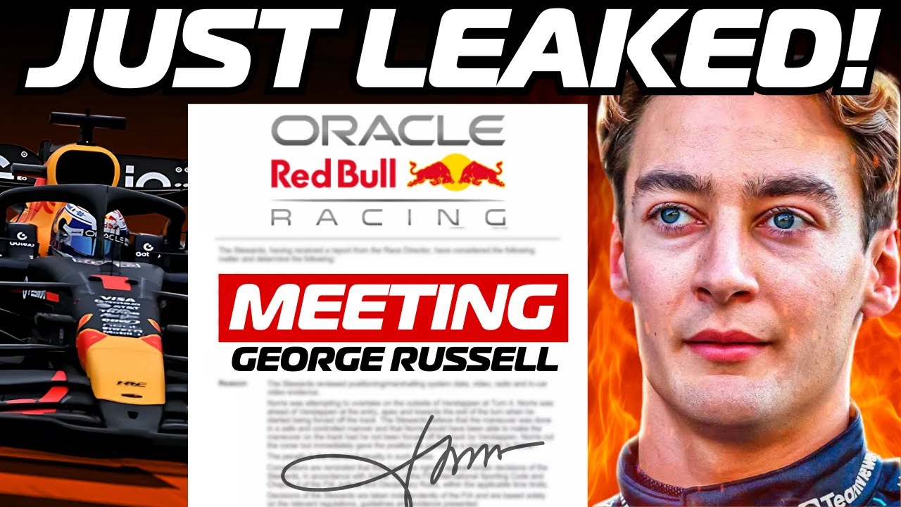 George Russell’s SECRET Red Bull Meeting LEAKED! This Changes ...