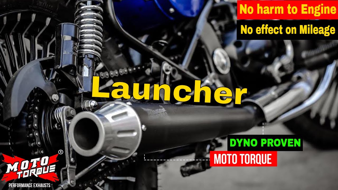 Moto Torque LAUNCHER Exhaust - Full Review - YouTube