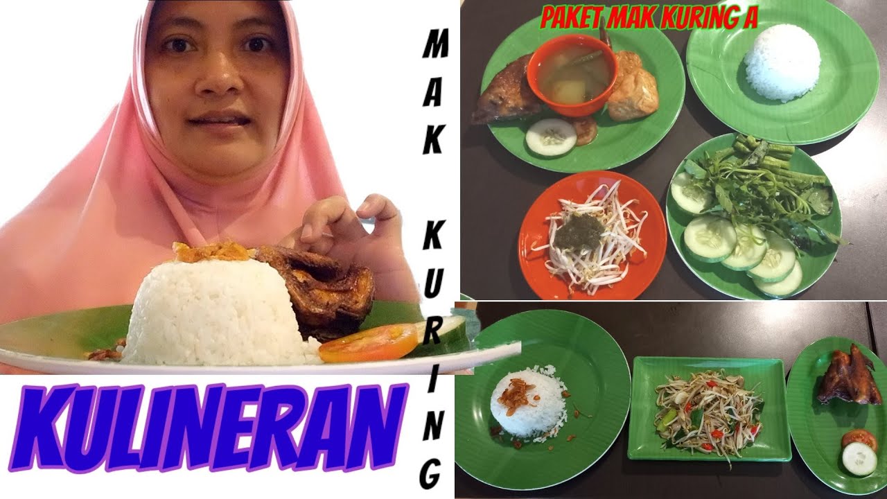 KULINERAN. MAK KURING ( AYAM DAN BEBEK GORENG BUMBU HITAM ) - YouTube