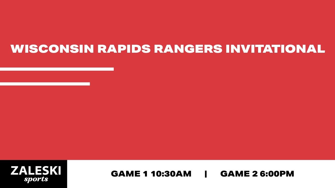 Wisconsin Rapids Rangers Invitational | 2021 Legion Baseball - YouTube
