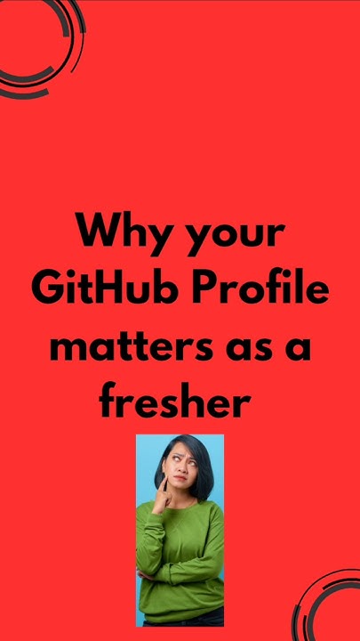 Why GitHub Profile matters as a fresher? - YouTube