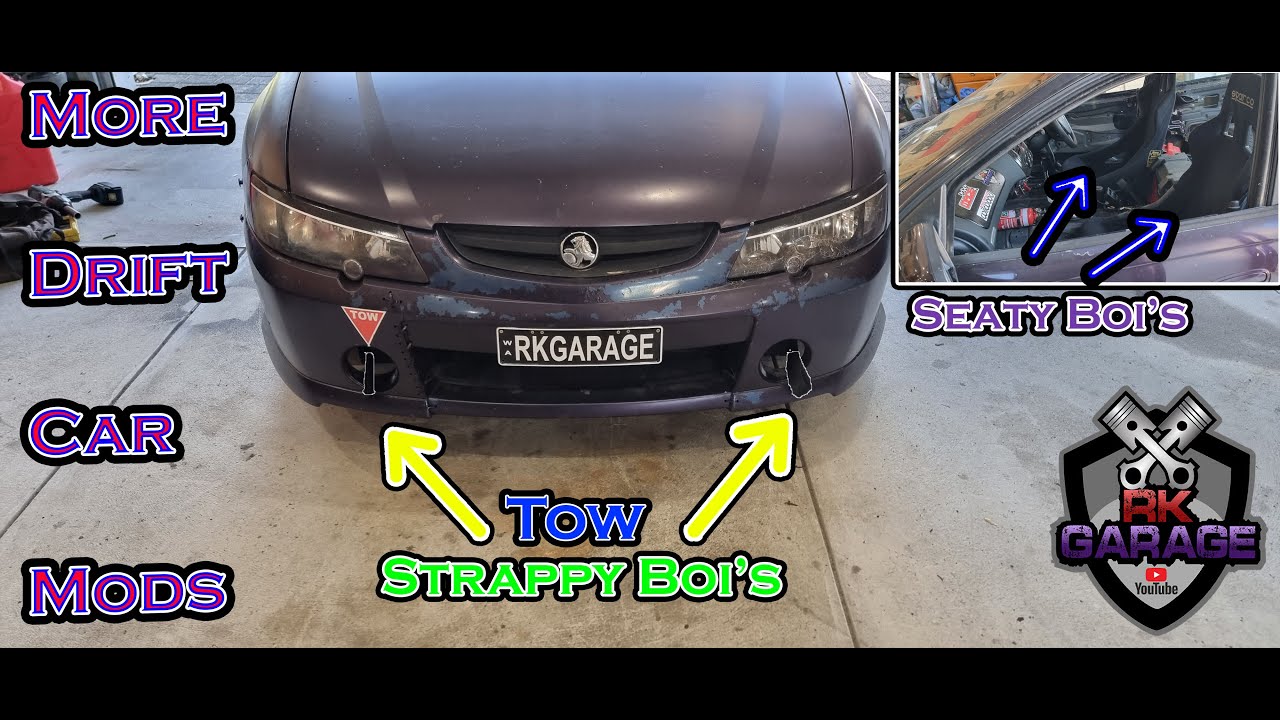 More Drift Car Mods VY V6 Commodore - YouTube