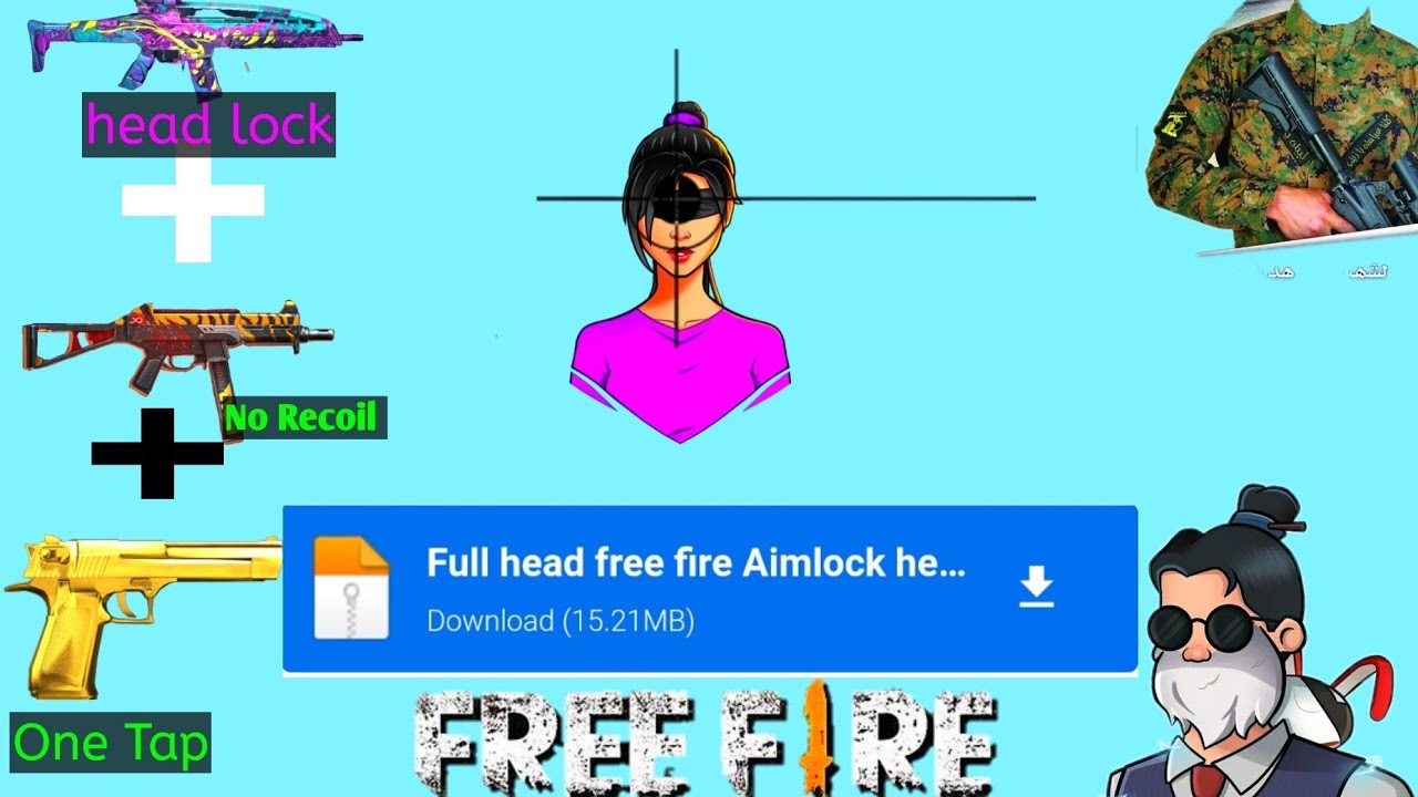 FREE FIRE HEADSHOT FILE | FREE FIRE HEADSHOT APP | FREE FIRE HEADSHOT ...