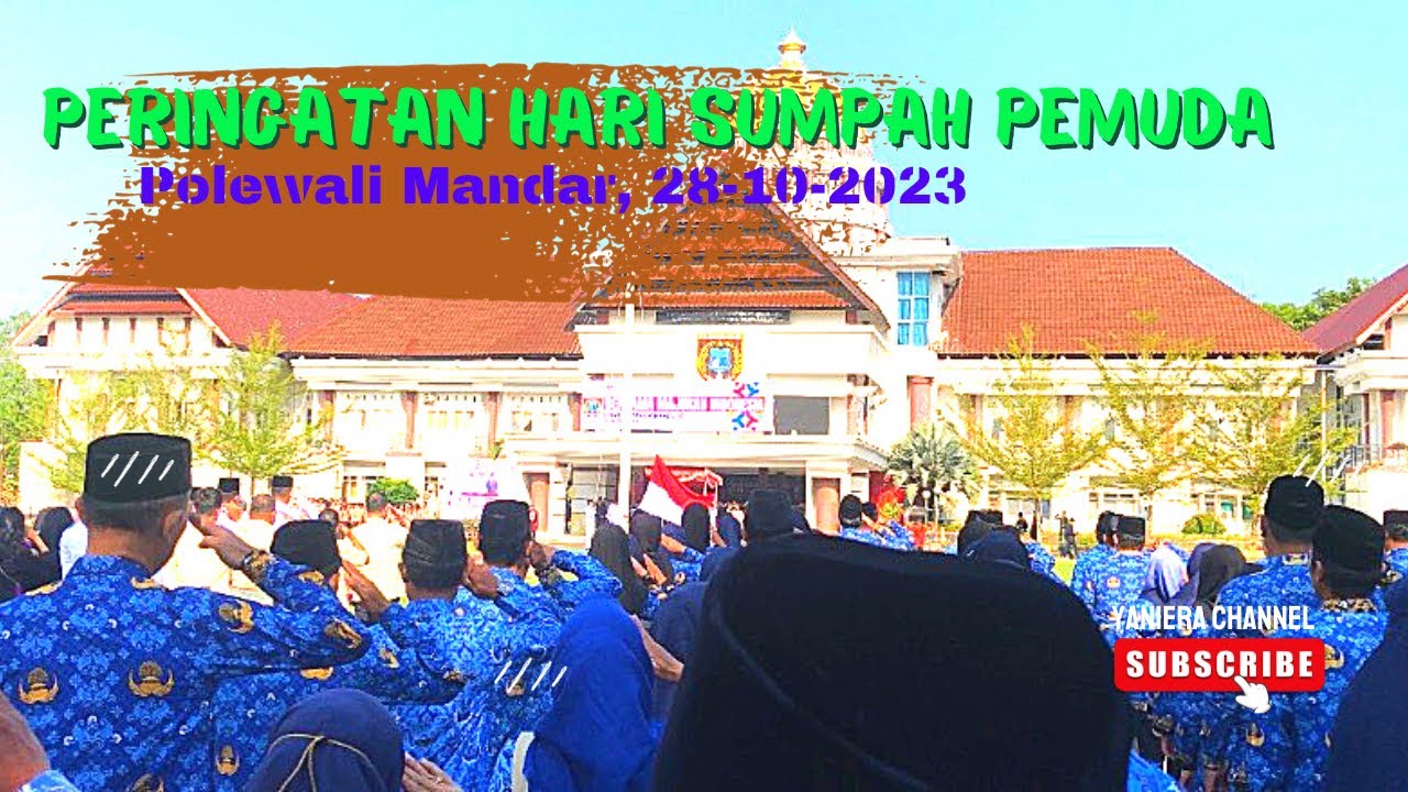 Serba Serbi Peringatan Hari Sumpah Pemuda Tk. Kabupaten Polewali Mandar || 28-10-2023 - YouTube