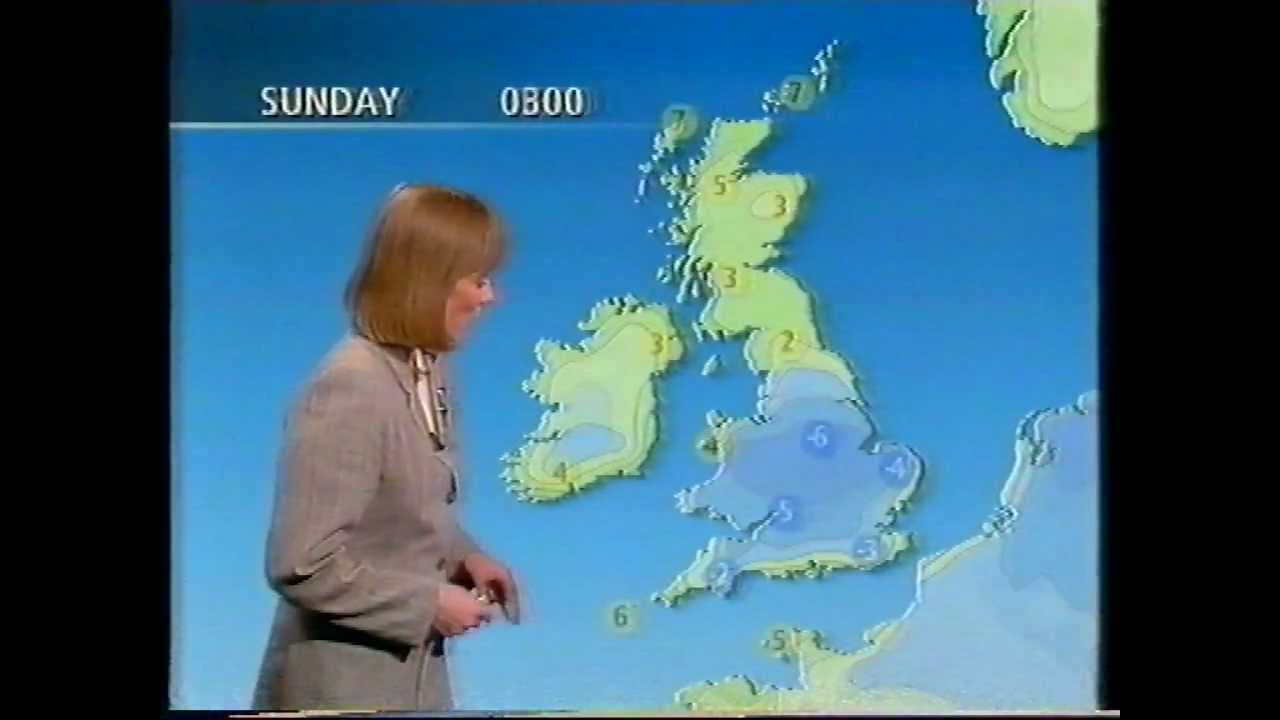 Bbc Weather 9th December 1995 Youtube
