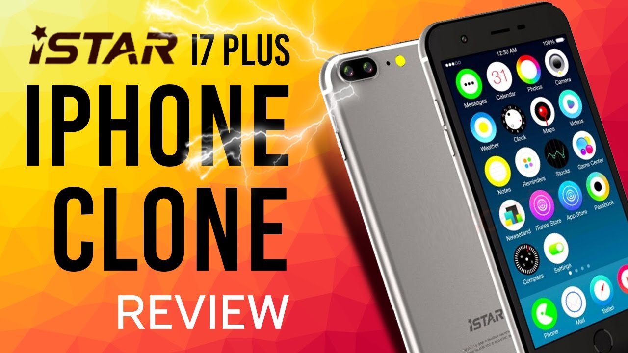 IStar i7 plus - iphone Clone Review - YouTube